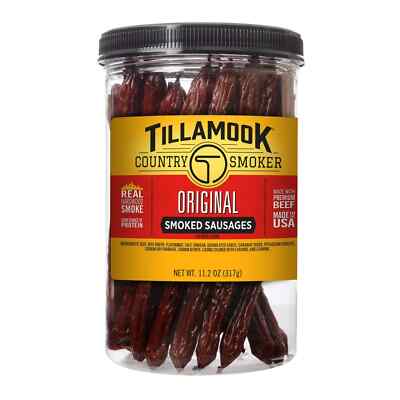 Tillamook Country Smoker Teriyaki Smoked Meat Stick, 11.2 Oz, 20 Count ...