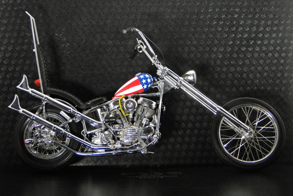 Easy Rider Harley Davidson Built Motorcycle Chopper Captain America ...