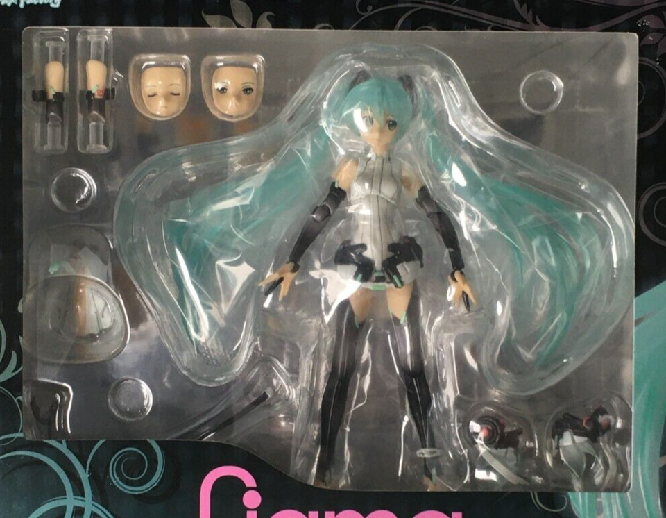 Miku Hatsune Append figma 100 Vocaloid Action Figure Max Factory 2011 ...