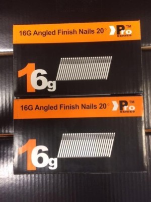 1000 x Mixed Angled 16G Nails DEWALT DC618KB & DCN660(500 each size ...