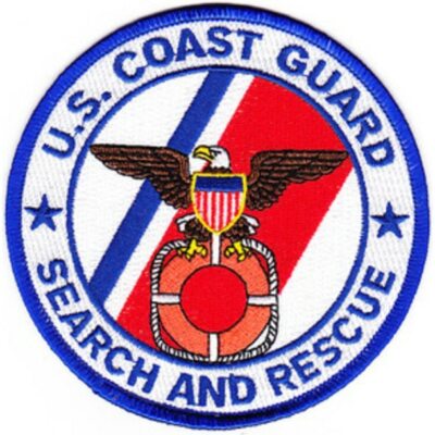 COAST GUARD SEARCH AND RESCUE SAR-1 EMBROIDERED 4.5" PATCH | eBay
