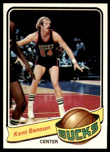 1979-80 TOPPS KENT BENSON MILWAUKEE BUCKS #121 | eBay