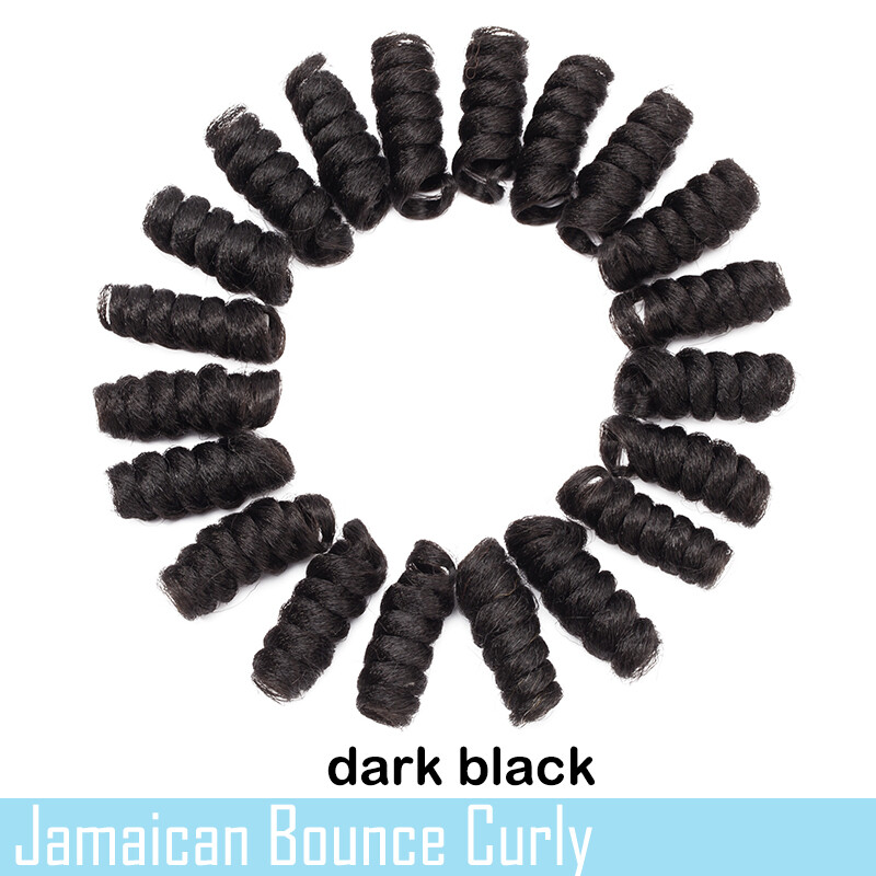 2" Short Spring Toni Curly Hair Extensions Jumpy Wans Curl Crochet ...