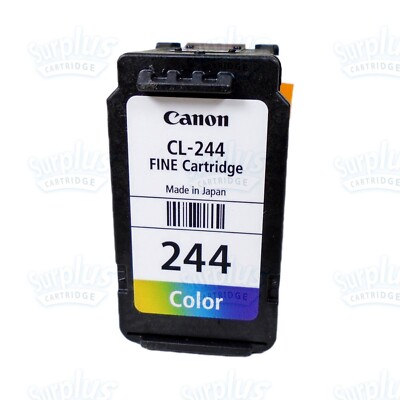 Genuine Canon CL-244 Color PIXMA MG3020 MX492 MG2520 2 MG2525 | eBay