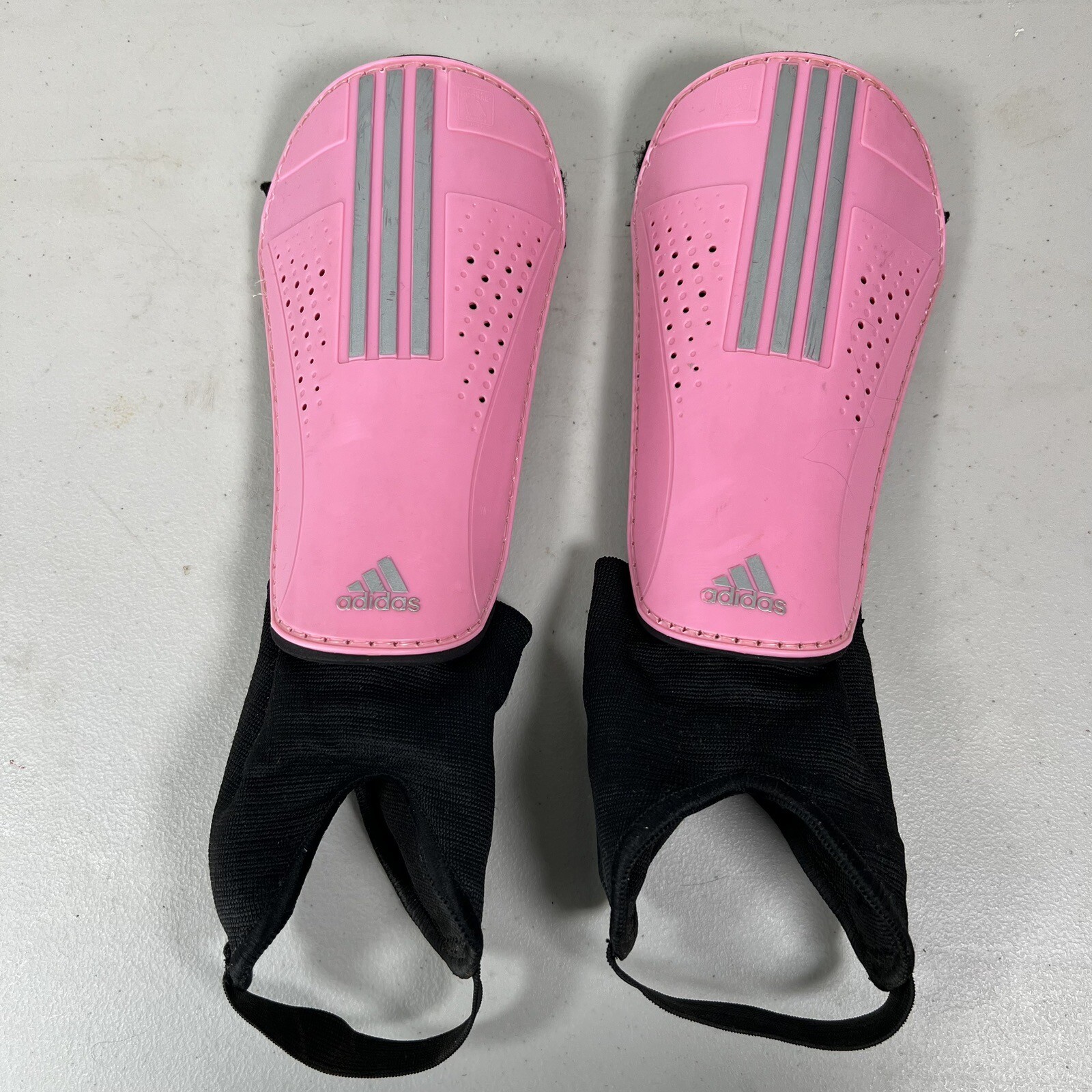 Adidas Pro Youth Soccer Shin Guards Pink Girl Size XL Meets NOCSAE ...