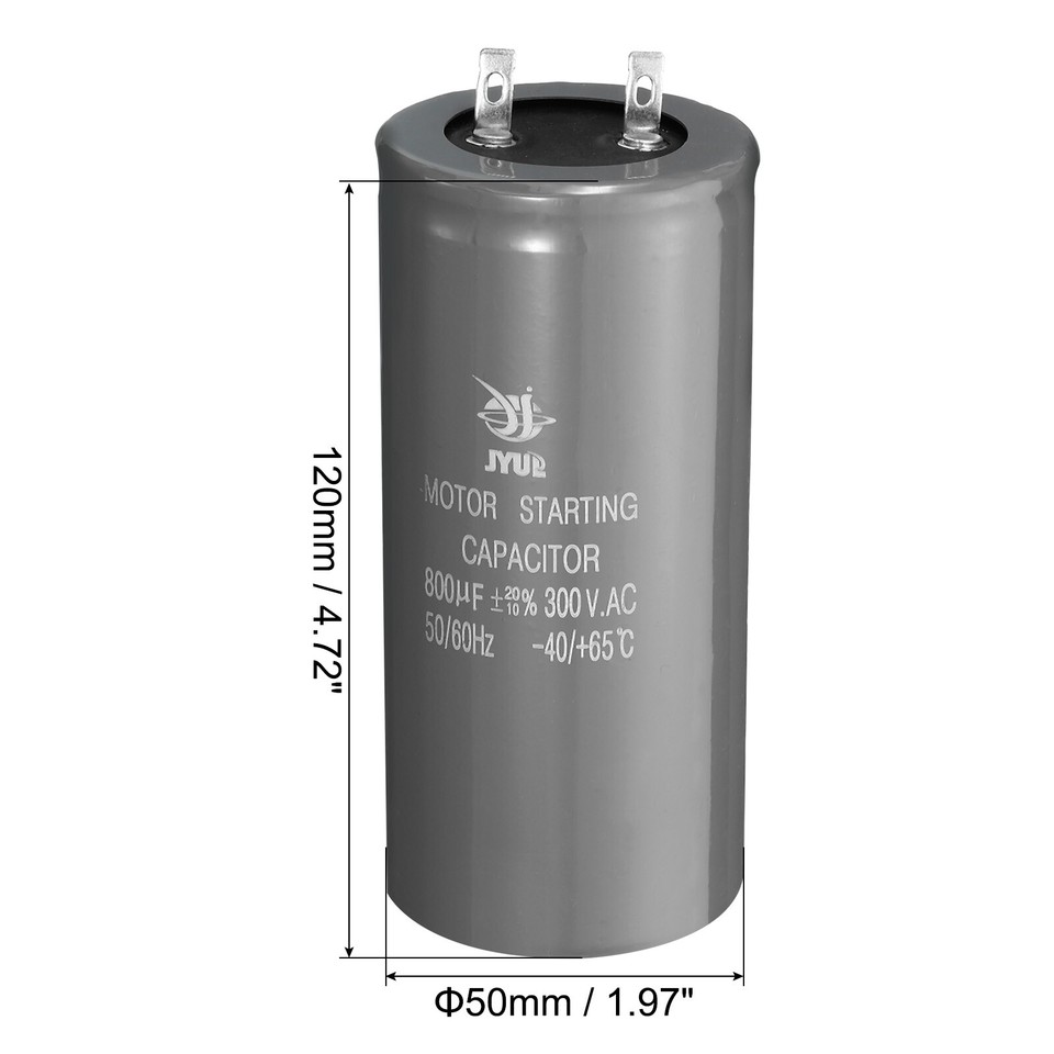 Motor Start Capacitor 800uf 300V 50/60Hz CD60 Running Capacitor | eBay
