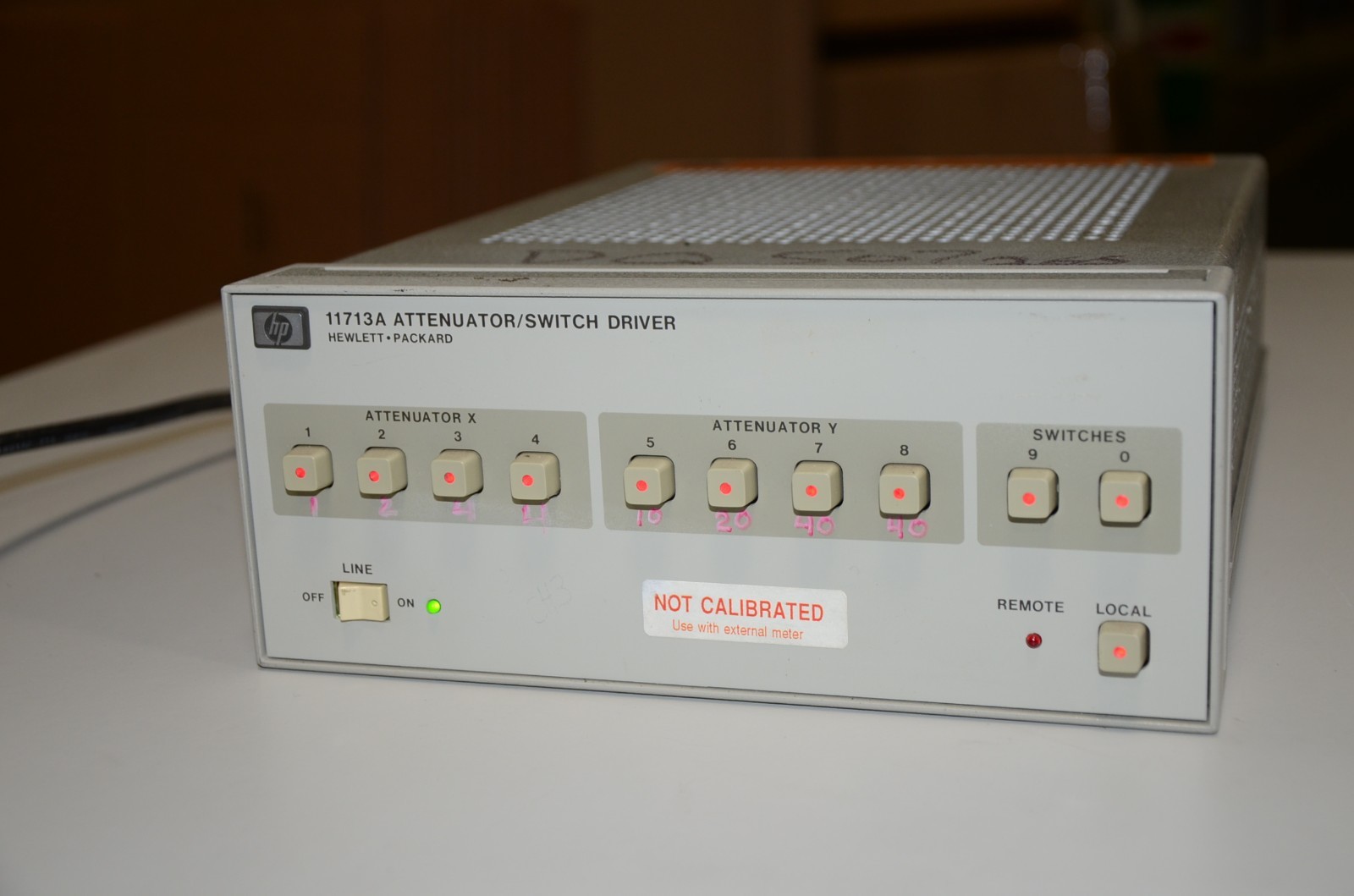 HP Agilent 11713A Attenuator Switch Driver | eBay