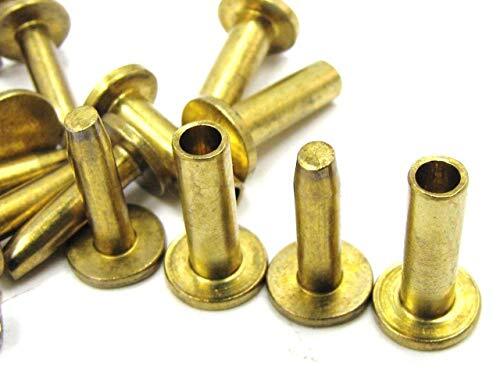 Brass Rivets 5/16Â Cutlers Cutlery Rivets 5/16 x 1/2 Knife Making ...