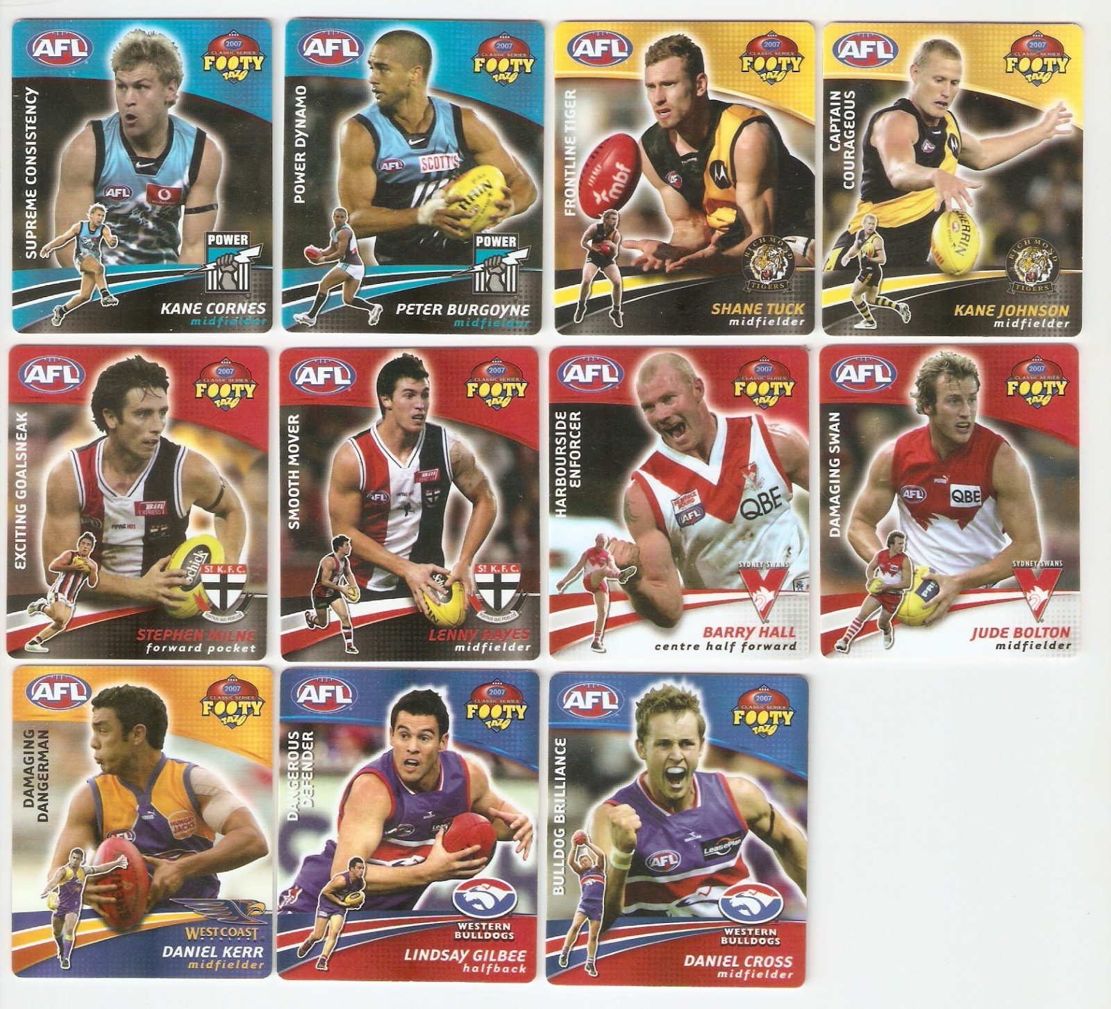 Smith’s 2007 AFL Footy Tazos Classic Tazo – You Choose | eBay