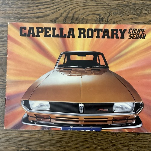 MAZDA RX-2 RX2 ROTARY AUSTRALIA RARE BROCHURE | eBay