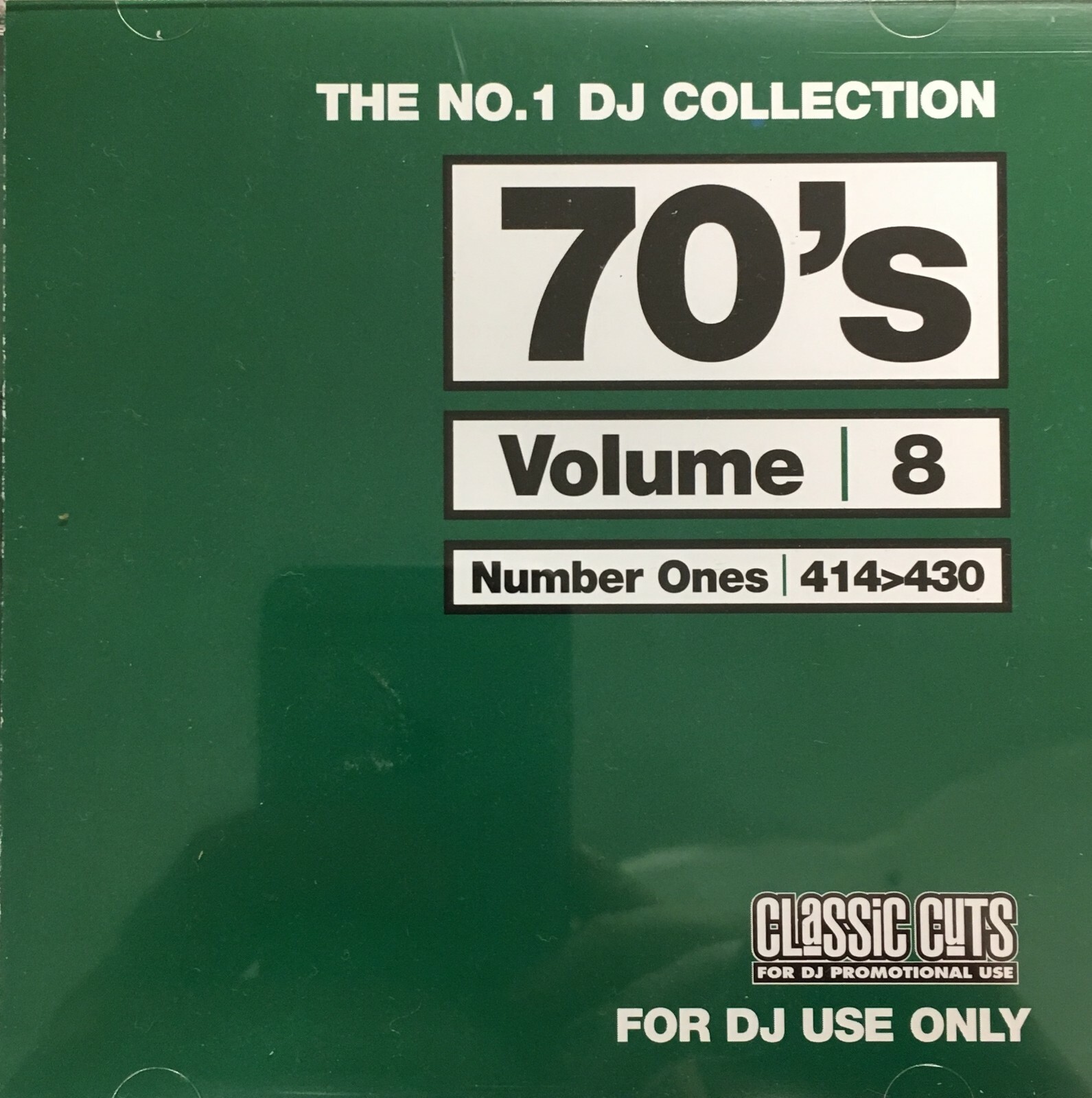 The No.1 DJ Collection 70's Volume 8 Numbers 414>430-CD For DJ Use Only ...