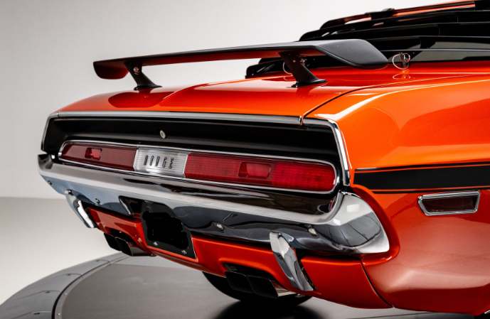 FITS 1970-74 MOPAR DODGE CHALLENGER R/T RALLYE BASE GO WING REAR ...