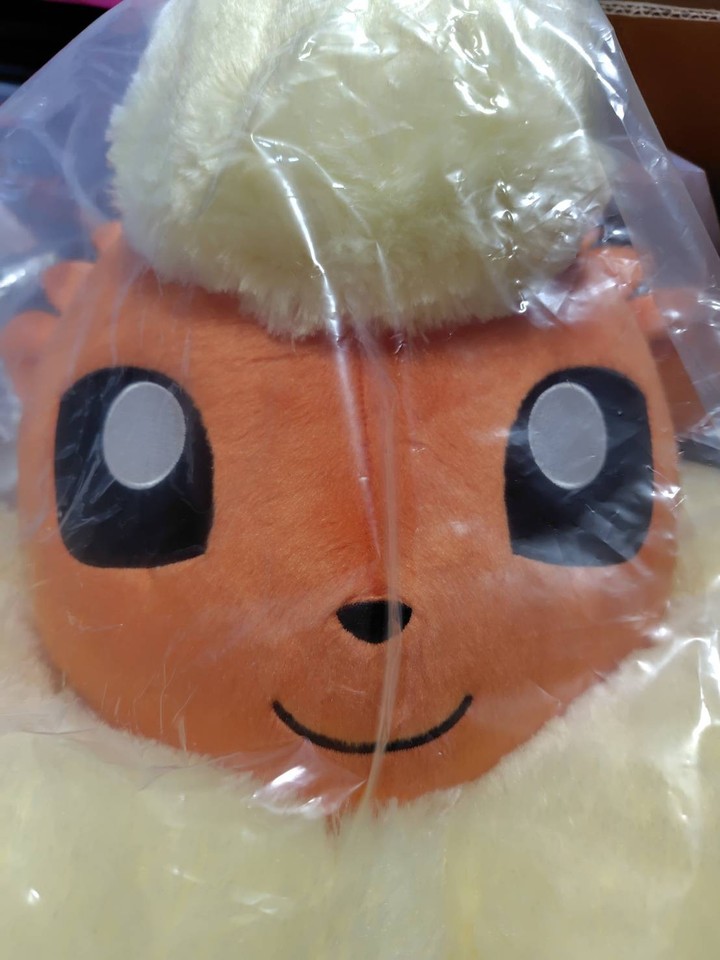 new Pokemon Center Online Life Size Flareon Booster Jumbo Plush Doll ...