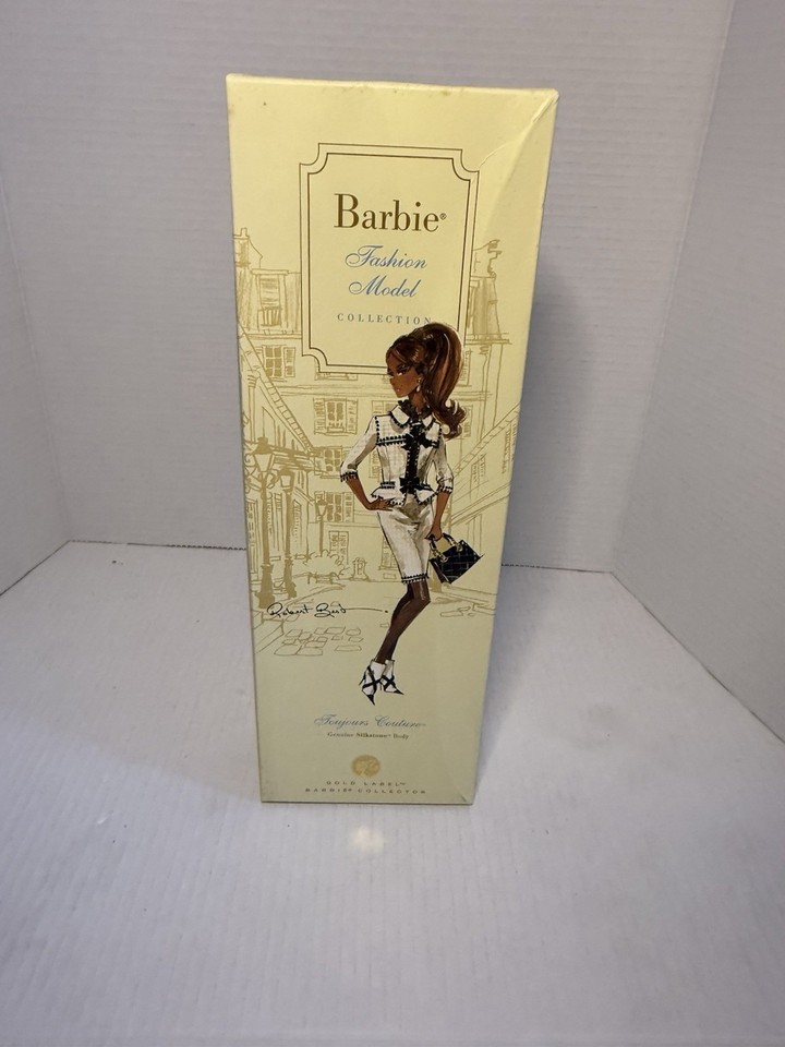 TOUJOURS COUTURE SILKSTONE BARBIE DOLL 2007 GOLD LABEL MATTEL M3275 ...