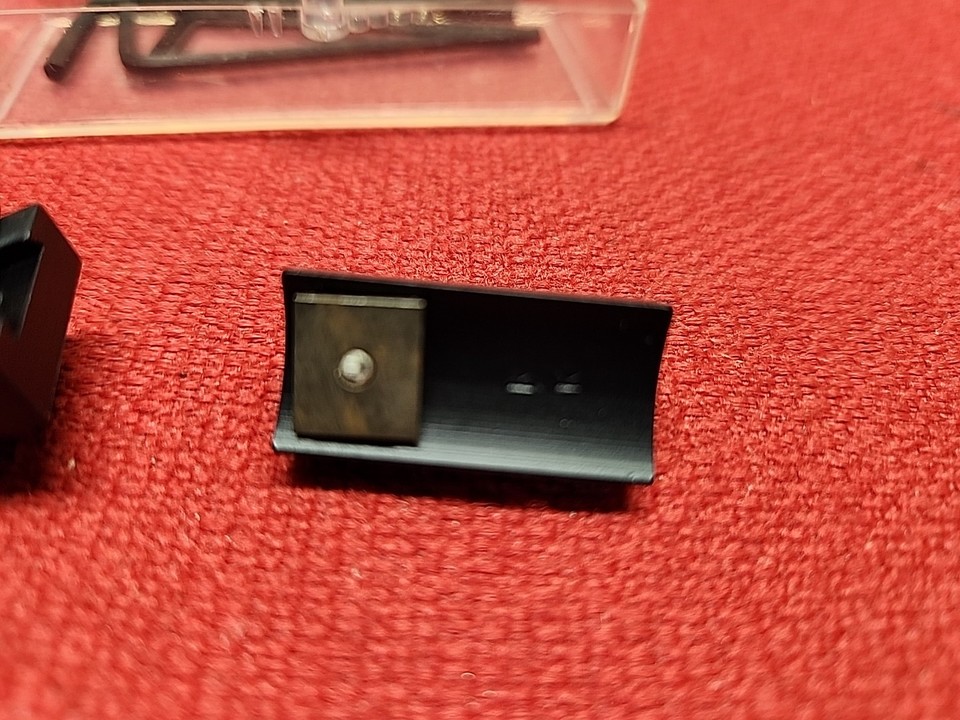 Fiber Optic Front & Rear Sight For Octagon Barrel Muzzleloader. T/C ...