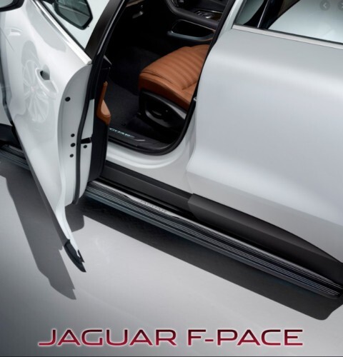 GENUINE JAGUAR F-PACE - FULL DEPLOYABLE SIDE STEP KIT ( FREE DELIVERY ...