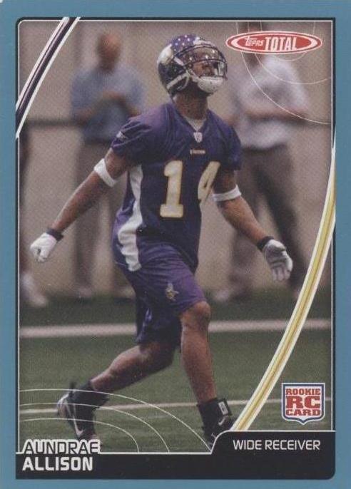 2007 Topps Total - Aundrae Allison #483 Blue (RC) for sale online | eBay