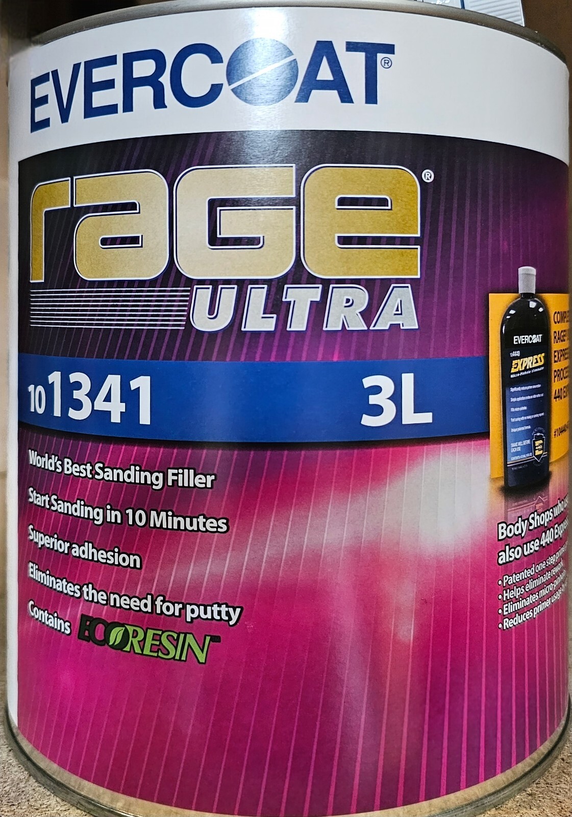 Evercoat Rage Gold Universal Body Filter - 3 L (101341) for sale online ...