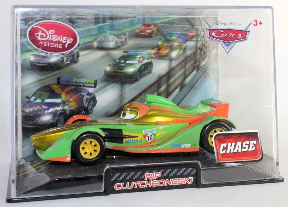 Disney Store Exclusive Cars 1:43 Scale Diecast Chase Rip Clutchgoneski ...