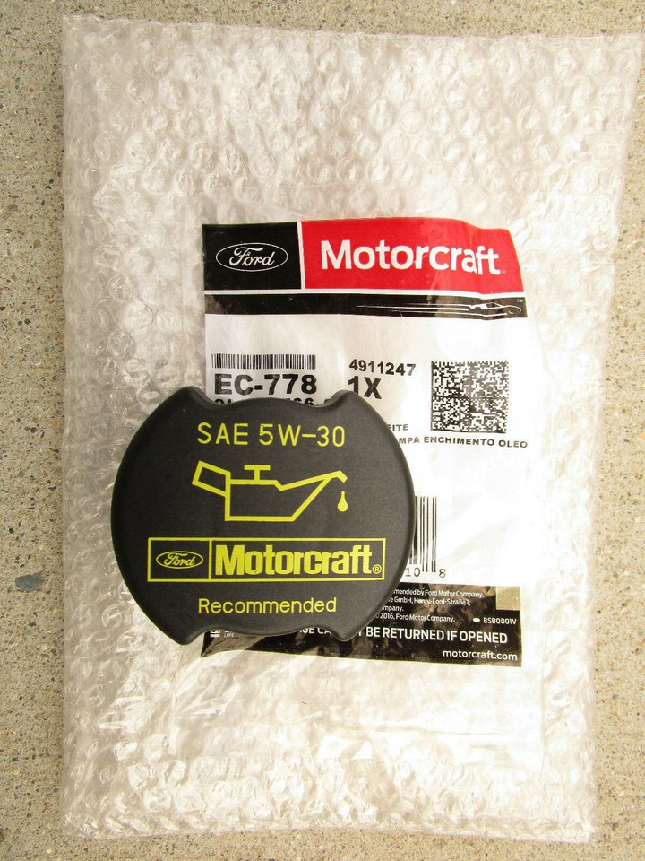 FORD LINCOLN 9L2Z-6766-A MOTORCRAFT EC-778 EC778 ENGINE OIL FILLER CAP ...