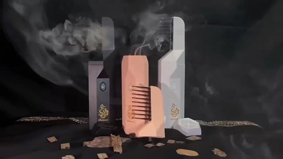 Arabic Incense Burner Electronic Portable Comb Bakhoor USB Aromatherapy ...