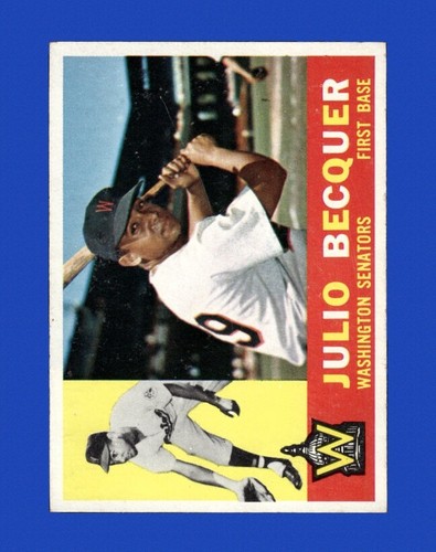 1960 Topps Set-Break #271 Julio Becquer EX-EXMINT *GMCARDS* | eBay