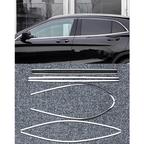 Car Window Frame Strip Cover Trim Fit Benz X156 GLA180 GLA200 GLA250 ...