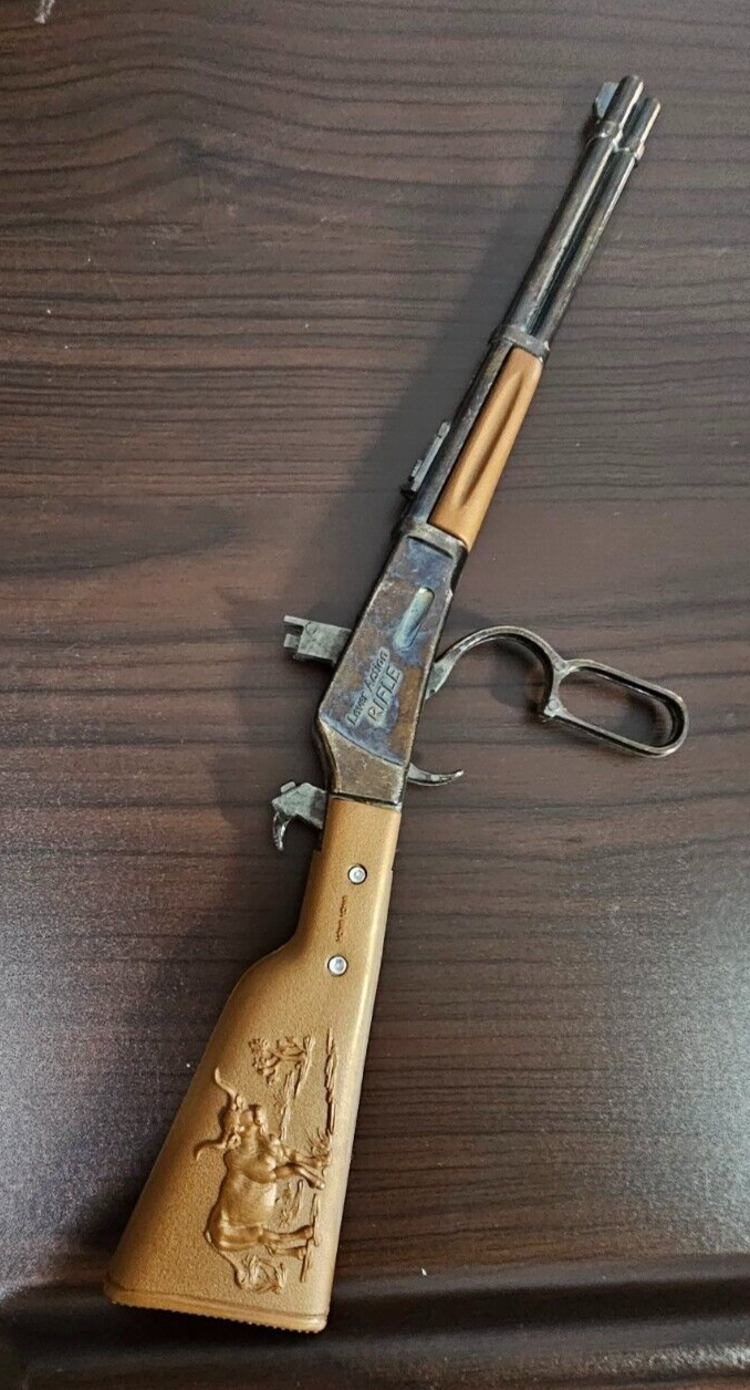 Vintage Cowboy Miniature Lever Action Rifle Toy 11 Inch | eBay