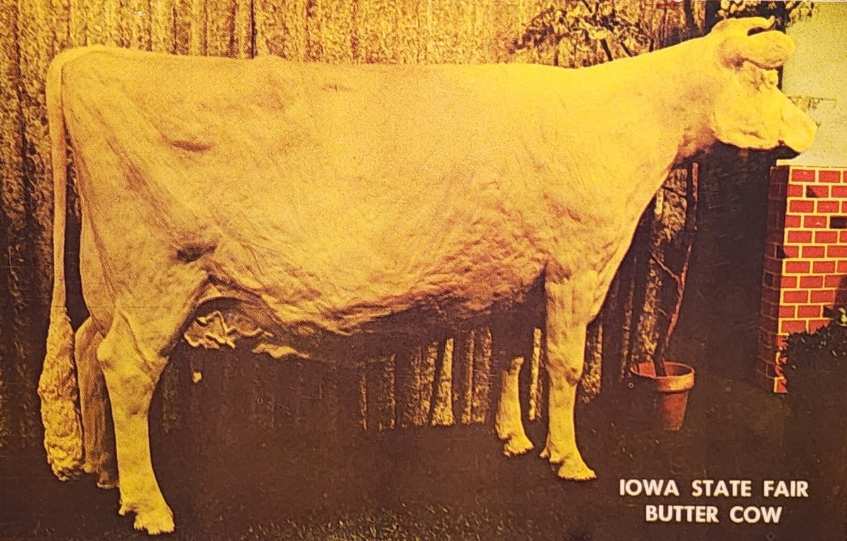 Iowa State Fair Butter Cow