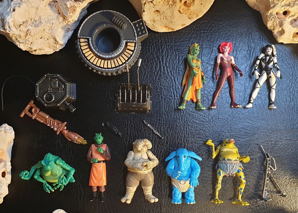 Star Wars Rare Max Rebo Band with Rappertunie & Jabba's Palace Dancers ...