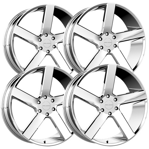 (Set of 4) Vision 472 Switchback 20x9 6x135 +30mm Chrome Wheels Rims 20 ...