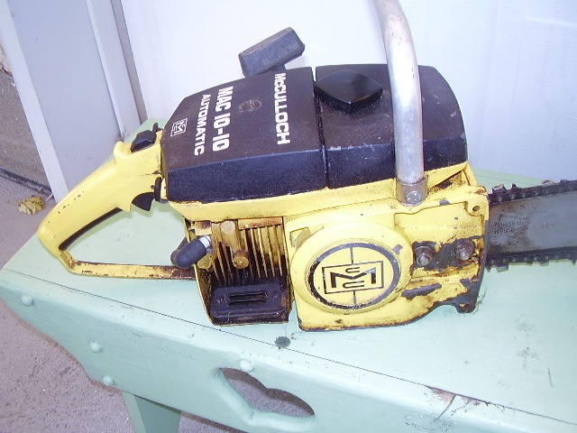 McCulloch Mac 10-10 Automatic Chainsaw Runs Great with 16" Bar & Chain ...