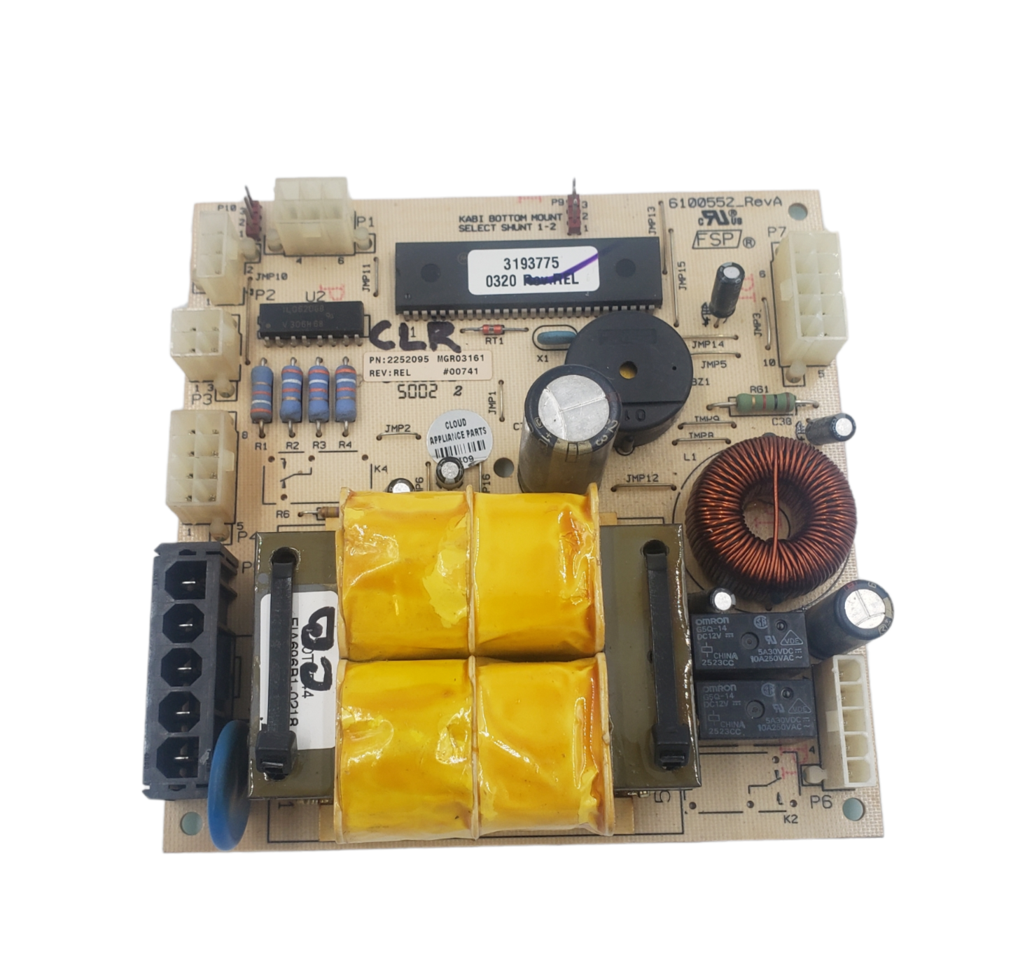 OEM Whirlpool Refrigerator Control 2252095 Same Day Shipping & *60 Days ...