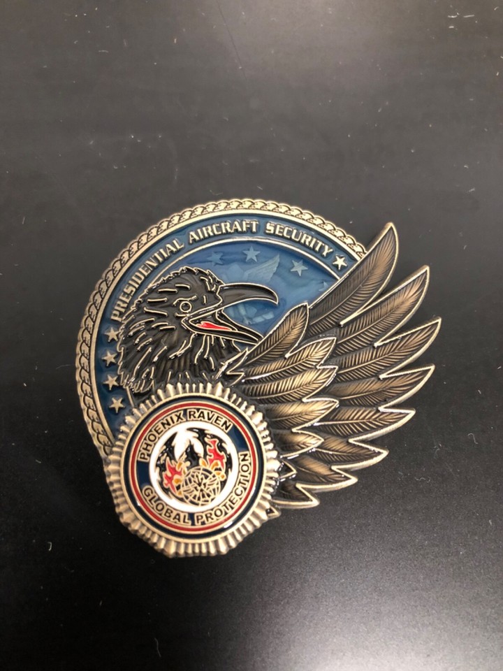 Air Force One Raven Challenge Coin | eBay