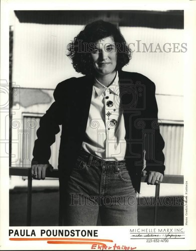 1990 Press Photo Comedian Paula Poundstone Hcp86425 Ebay