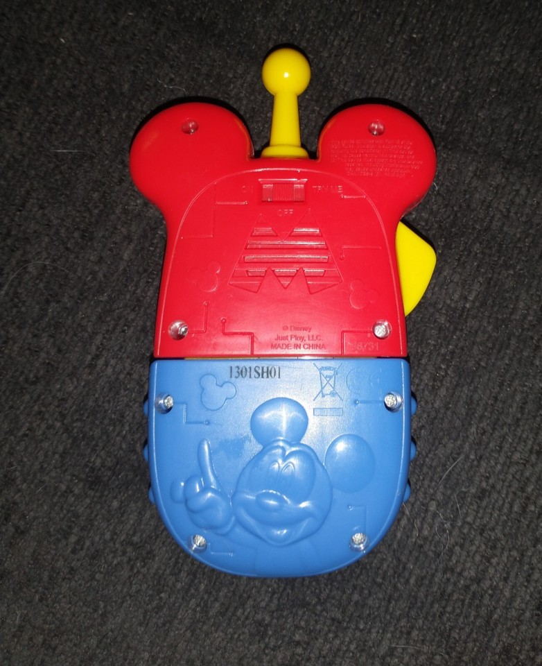 Vintage Disney Mickey Mouse Funhouse Communicator Walkey Talky Toy | eBay