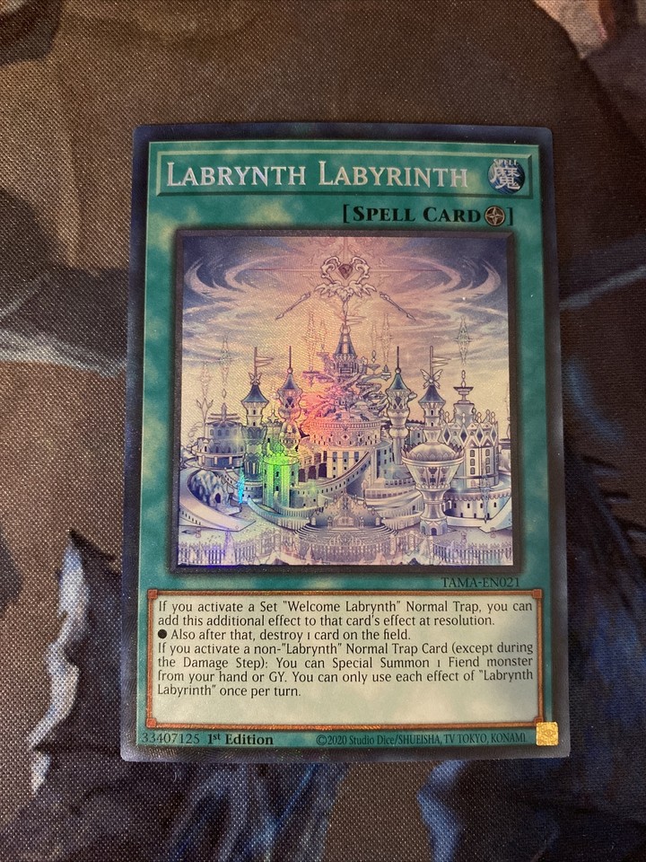 Yu-Gi-Oh! TCG Labrynth Labyrinth Tactical Masters TAMA-EN021 1st ...