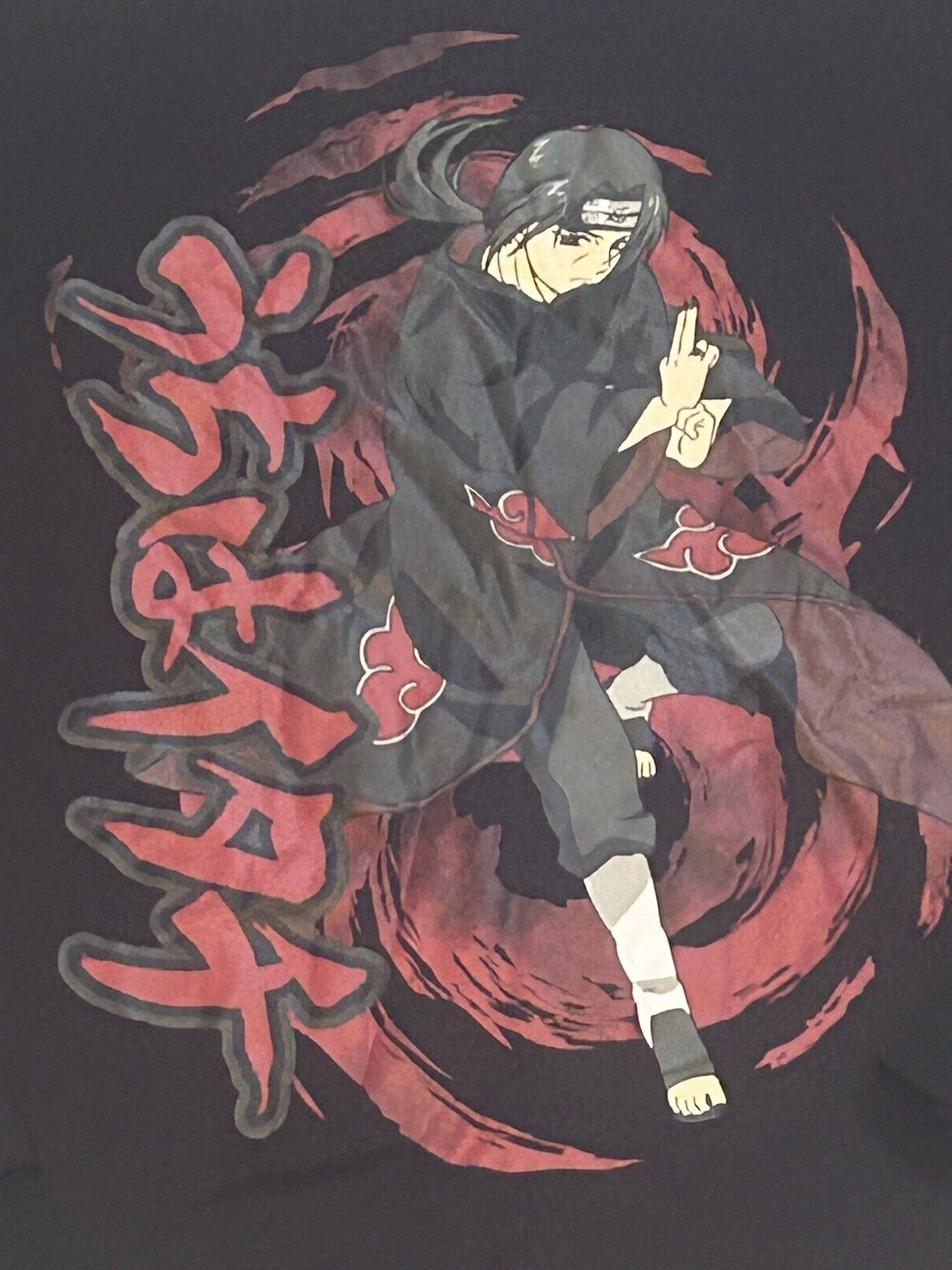 Medium Black Masashi Kishimoto Itachi Uchiha Long Sle… - Gem