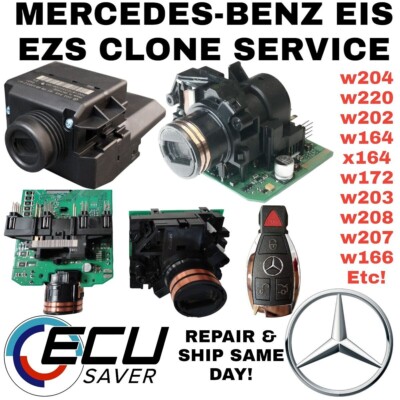 Mercedes-Benz Ignition Switch EZS EIS ALL MODELS REPAIR AND CLONING ...