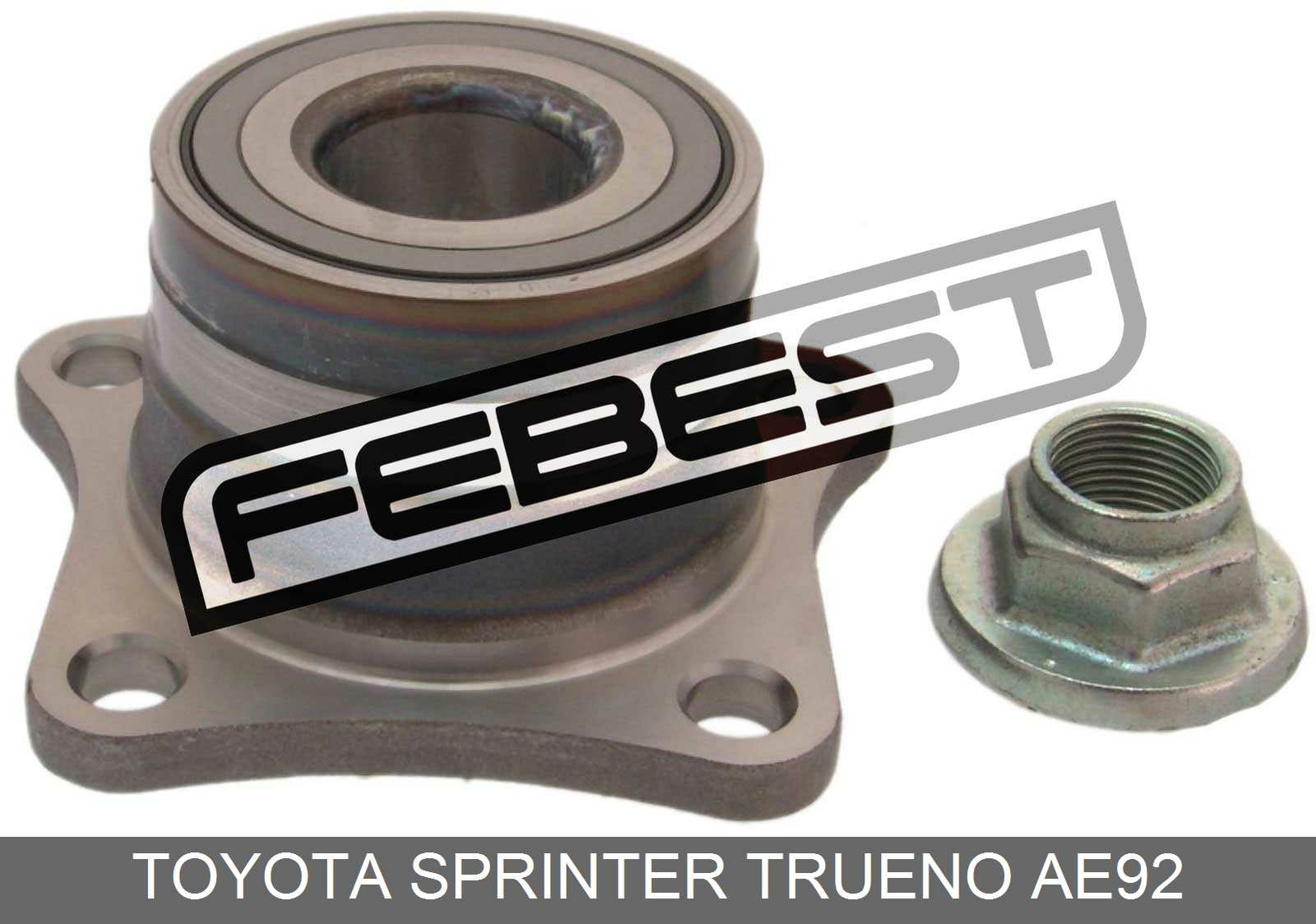 Rear Wheel Hub Kit For Toyota Sprinter Trueno Ae92 (1987-1991) | eBay