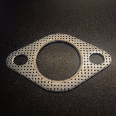 Reinforced 2 Bolt Exhaust Flange Gasket Decat Downpipe 2.5" 64mm INC ...