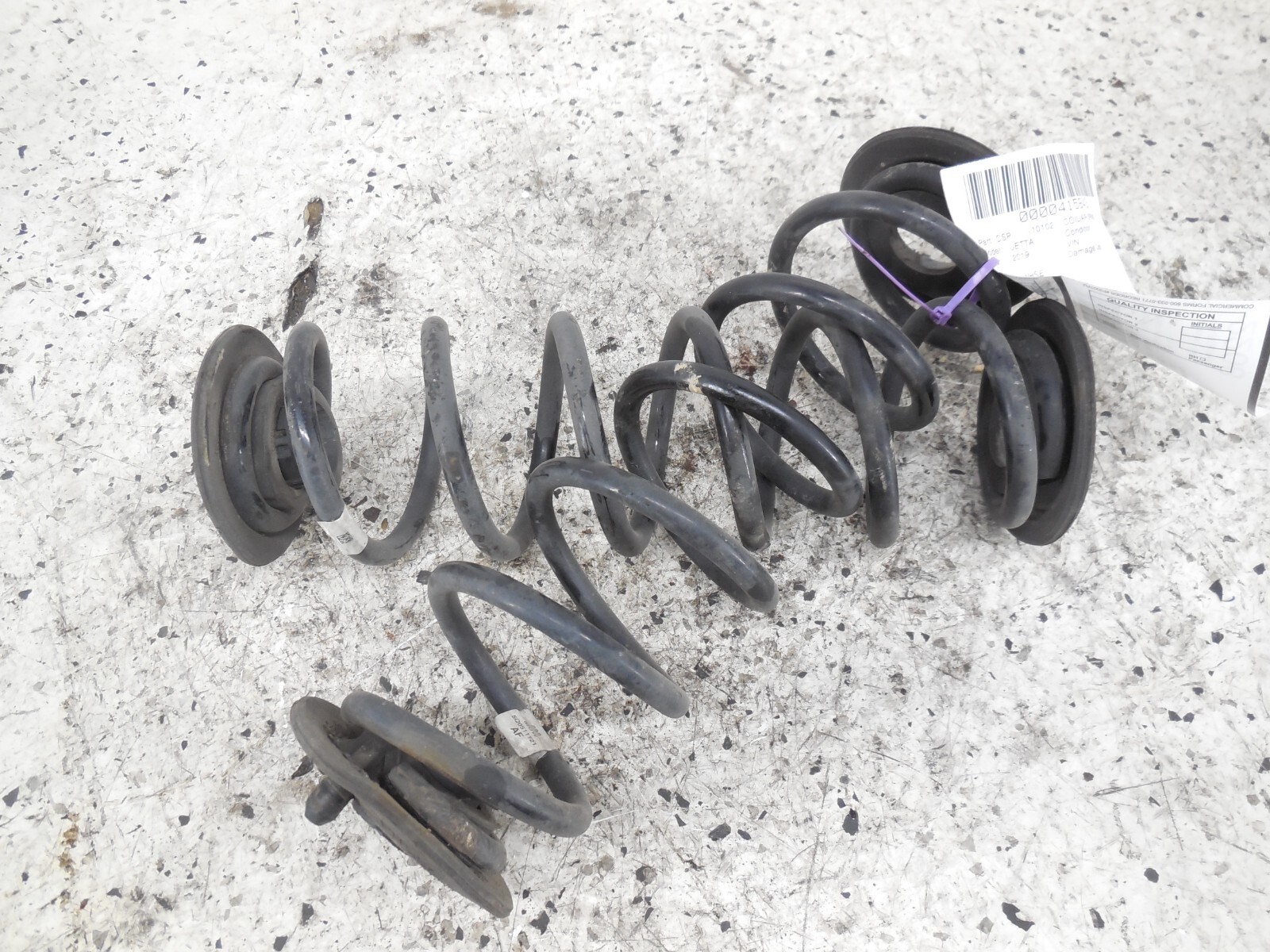 2019-2021 Volkswagen Jetta Rear Coil Spring Pair Left Right LH RH OEM ...