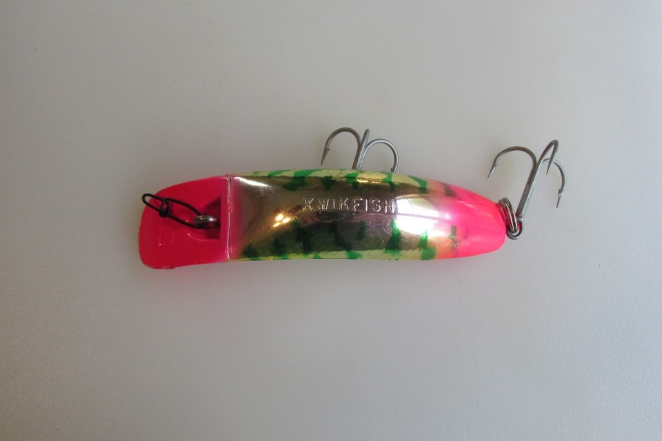 Lot #3100 Luhr Jensen Pre-Rapala Kwikfish K15 Salmon Plug Fair/Good ...