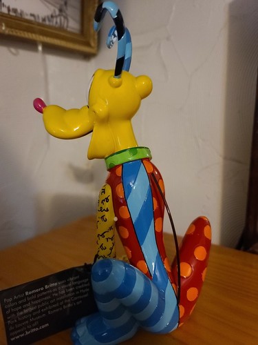 Enesco Disney by Britto Pluto Figurine 4037546 for sale online | eBay