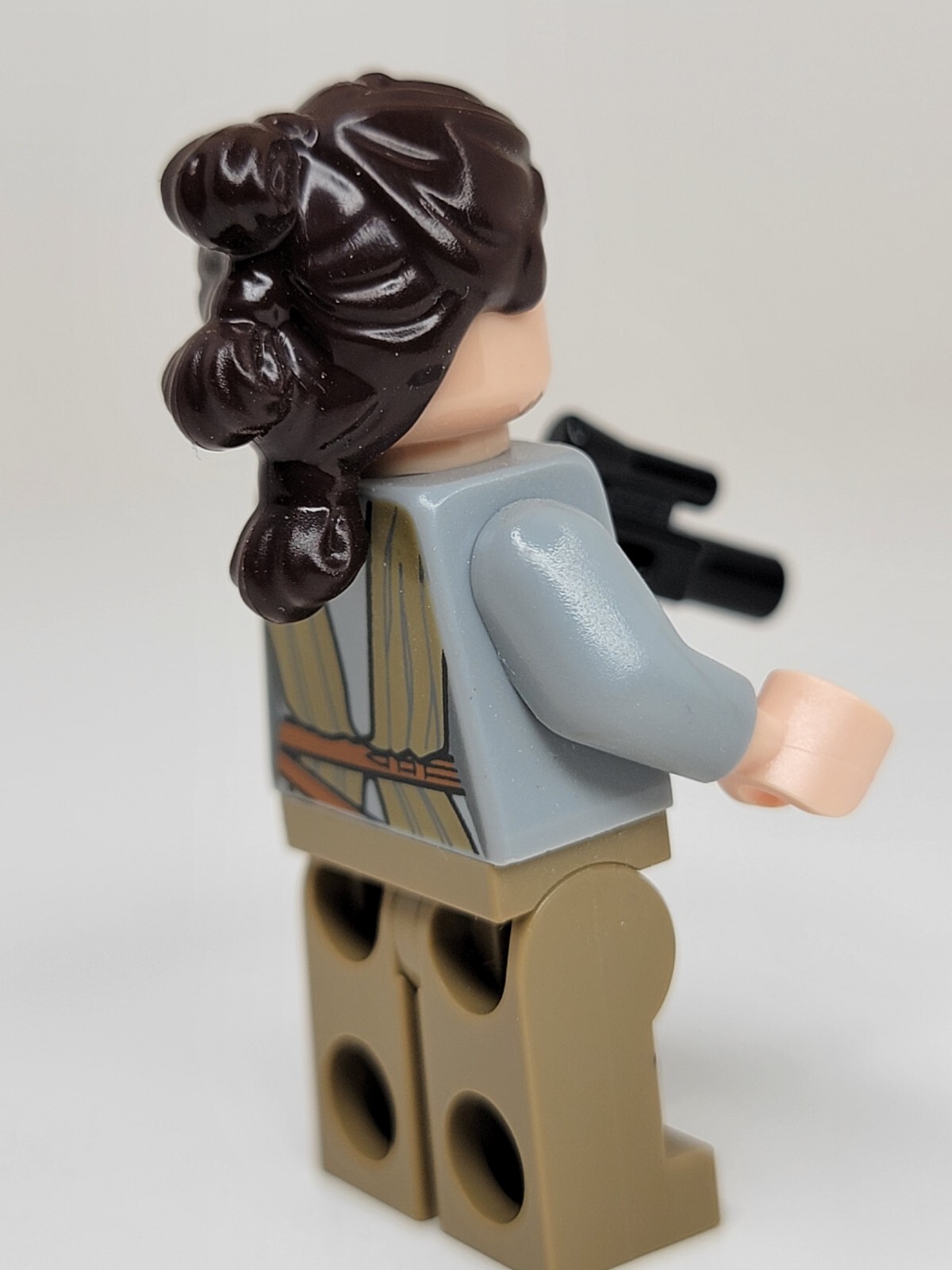 Lego SW0677 Rey Minifigure Minifig Dark Tan Tied Robe from Set 75192 ...