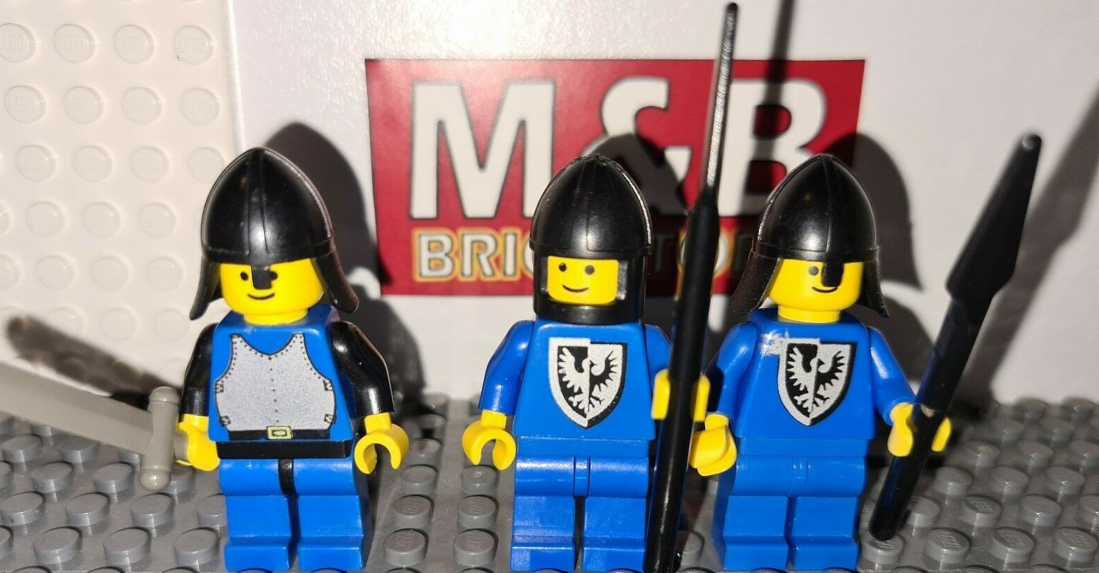 Lego Castle Ritter Minifiguren Falkenritter 3er Pack #197# | eBay.de