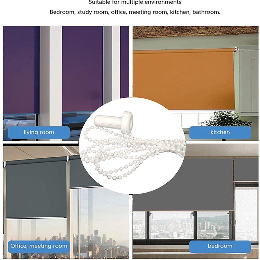 17mm Store Rouleau Fixations Kit Parenthèses Chaîne Réparation Rechange ...