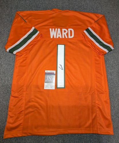 MIAMI HURRICANES CAM WARD AUTOGRAPHED SIGNED JERSEY JSA COA | eBay