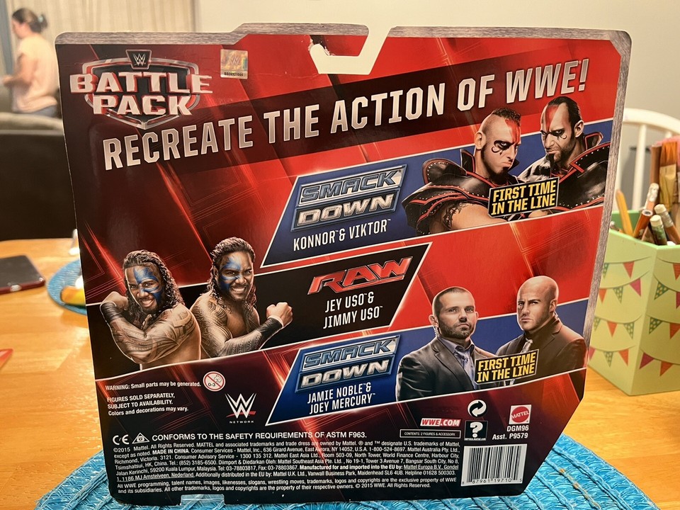 The Ascension (Konnor & Viktor) WWE Battle Pack Series 37: Mattel Action Figures | eBay