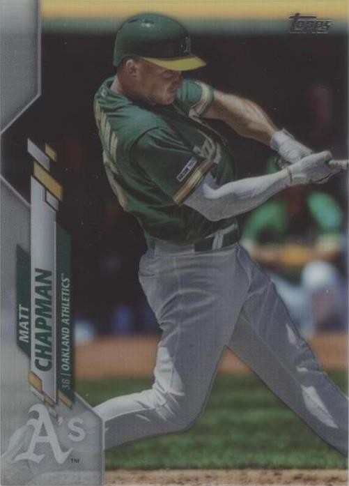 2020 Topps - Matt Chapman #127 Clear /10 for sale online | eBay